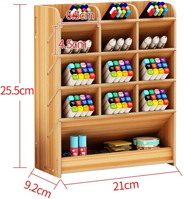 Wooden Desk Organiser - DIY - Qute & Quirky